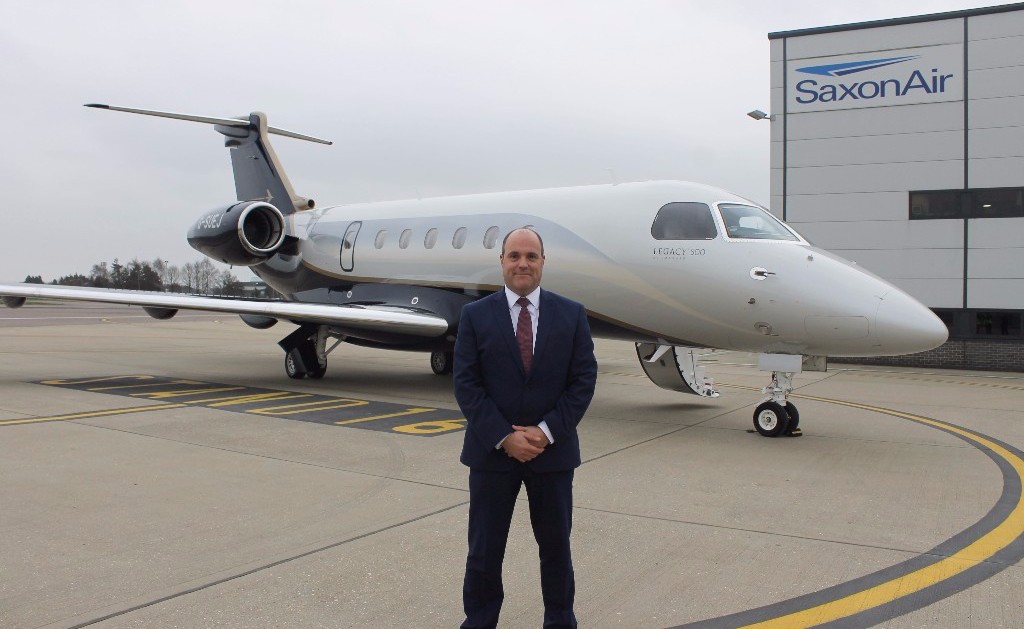 Saxon Air adds Legacy 500 to fleet | Corporate Jet Investor | CJI news