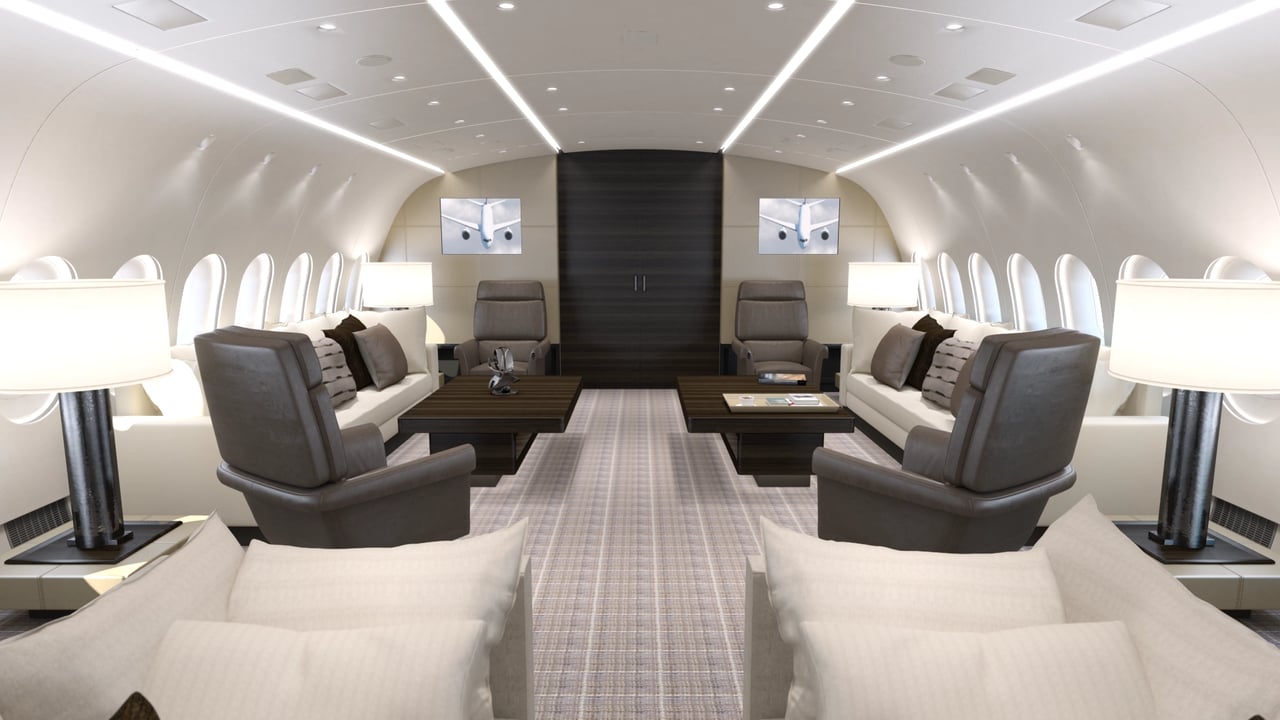 Deer Jet exhibits Dream Jet in the UK | Corporate Jet Investor | CJI news