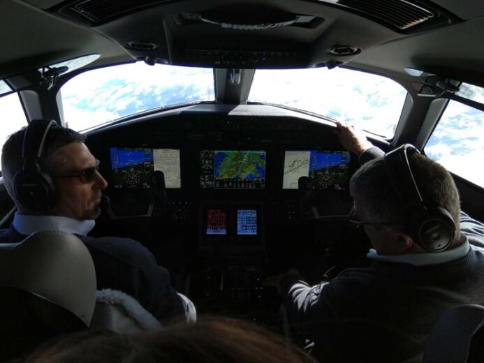 Cessna demonstrates quiet Longitude cabin | Corporate Jet Investor ...