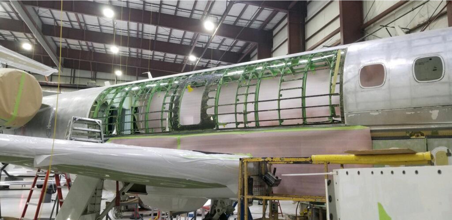 West Star Aviation completes major structural FOD repair on Embraer ...